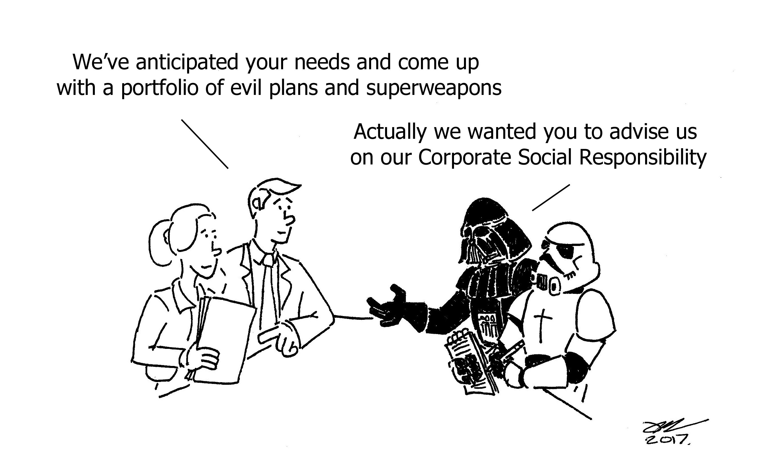 corporate social responsibility - James Mellor